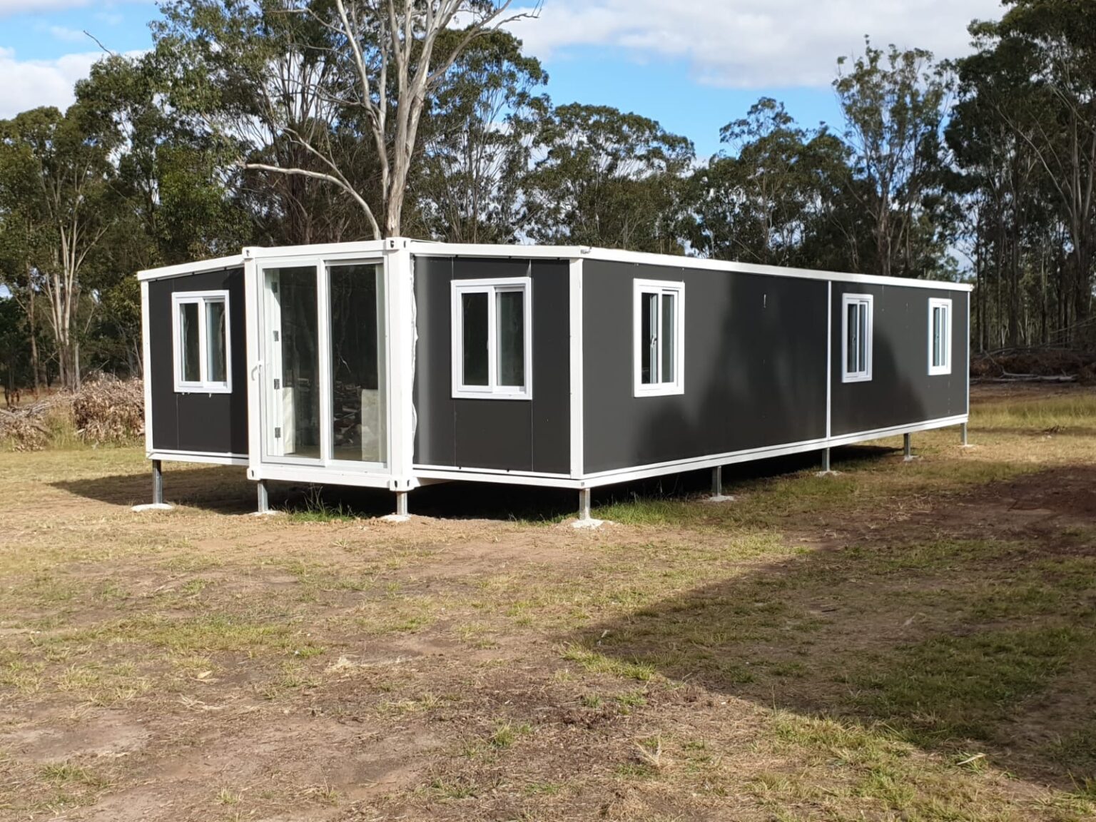 40ft Expandable Container House – RediPodHouse.com.au